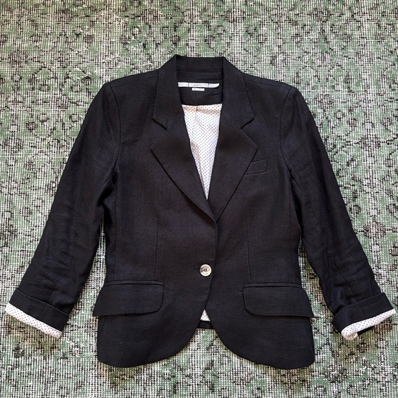Gibson | Jackets & Coats | Gibson Linen Blazer | Poshmark
